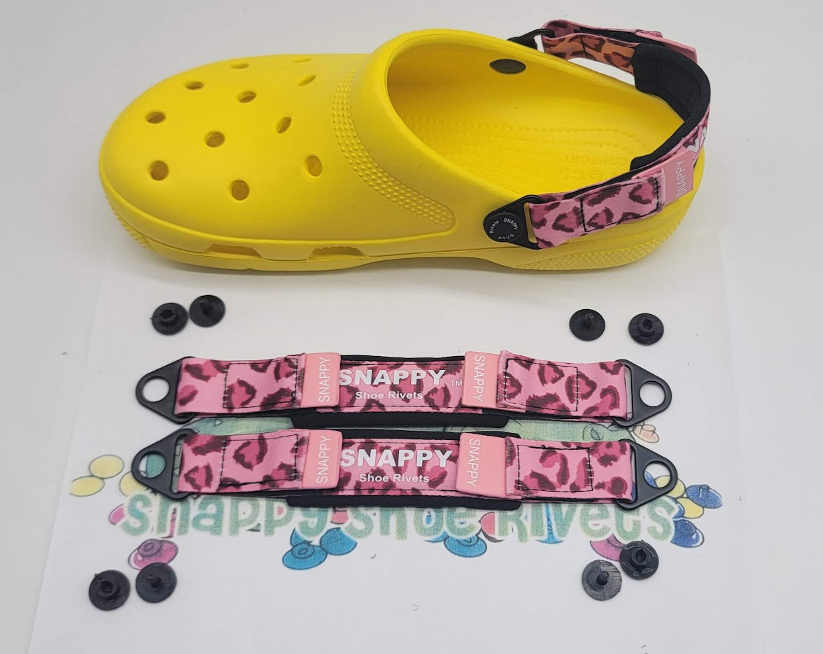 Snappy Shoe Rivets Kid Size adjustable Replacement Straps for Croc Clo