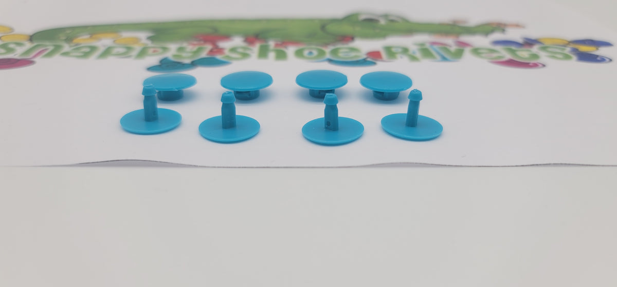 Snappy Shoe Rivets Blue